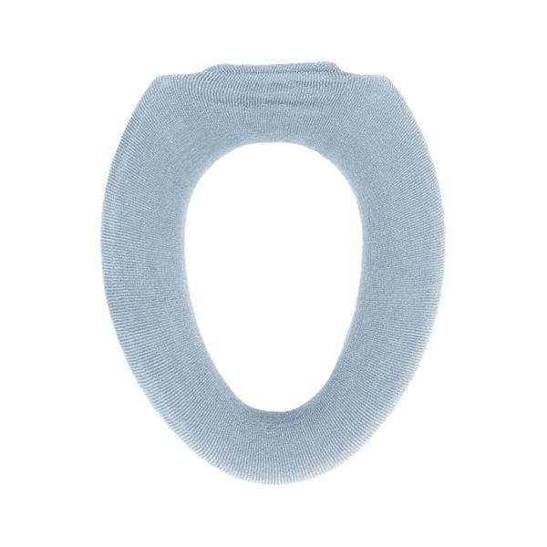 便座カバー(O型)ブルー/便座カバー(O型)/4548622398229・Color:ブルーStyle:便座カバー(O型)・パッケージ個数:1・品質：表糸 アクリル100％、芯糸 ナイロン91%・ポリウレタン9％・生産国：中国・重量：50グ...