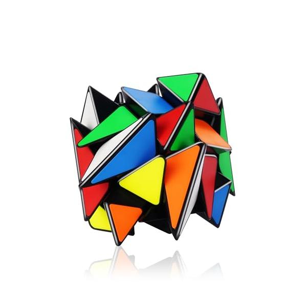 Axis Cube/-/JellyCube-QM・Color:Axis Cube・パッケージ個数:1・革新的デザインマジックキューブ 魔方 MagicCube は革新的なデザインのパズルで、伝統的なキューブとは異なります。軸の回転機能を備え...