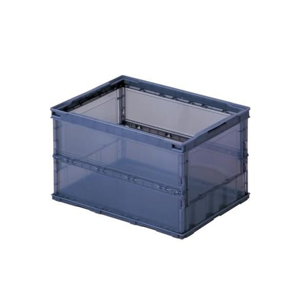 フタなしブラック/50L/TSKO50B・Color:ブラックSize:50LStyle:フタなしPatternName:単品・パッケージ個数:1・容量(L):52.7・色:透明ブラック・外形寸法(mm)間口×奥行×高さ:530×366×3...