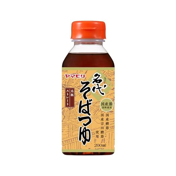 FlavorName:そば200ml・ペットボトル入りストレートそばつゆ