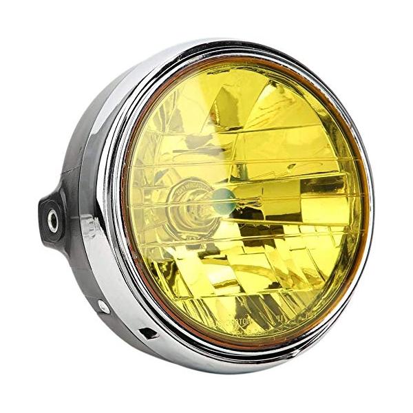 イエロー/-/-・パッケージ個数:1・運転視界を明るく照らします。散熱機能も強くなります。・シェルは金属やプラスチック製、absプラスチックハウジングとメダルリング、丈夫耐用です。・スタイル：H4電球内臓、電圧：DC 12V、パワー：35W...