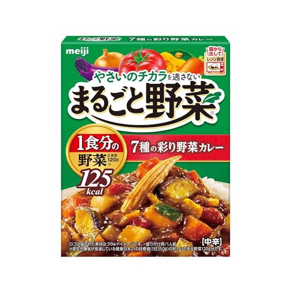 PatternName:7種彩り野菜・原材料:野菜（かぼちゃ、たまねぎ、じゃがいも、にんじん、ヤングコーン、たけのこ）、トマト・ジュースづけ（イタリア製造）、炒めたまねぎ、フライなす、乾燥たまねぎ、トマトペースト、砂糖、香辛料、植物油脂、食...