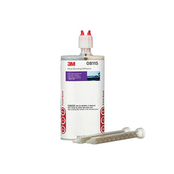 ・ブラック 200 Milliliter 08115・・Size:200 Milliliter・2液性エポキシ接着剤 は、鋼鉄、アルミニウム、SMC、FRP （従来のファイバーガラス）の接着に使用できます。・主な用途は、クォーターパネル、屋...