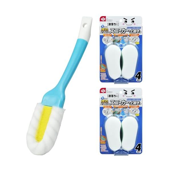 レッド/-/-・PatternName:シューズブラシセット・パッケージ個数:1・シューズブラシは泡立ちの良いふさふさ繊維と、汚れをかき出すトゲトゲブラシのWで汚れを落とします。・シューズブラシはコンパクトなヘッドで小さな靴の中も洗えます。...