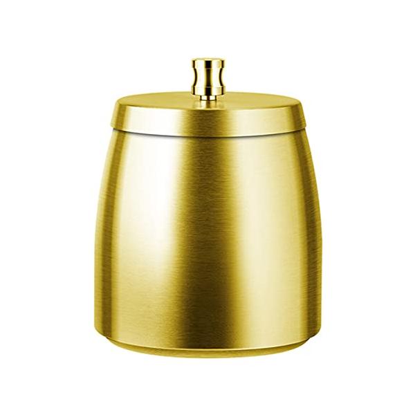 モダン・ゴールド Small GD-S・・Color:ゴールドSize:Small・【サイズ】9.6cm×8Φ・【重量】230g・【材質】ステンレススチール