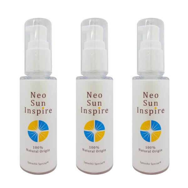 ネオサンインスパイアはUVケア＆ブルーライト対策の無添加化粧品（乳液）。光（紫外線・ブルーライト）を味方にして美肌へ。日焼け止めの下につけてUVダメージサポート。紫外線やブルーライト（PC・スマホ・LED）の「光」を受けてマイクロアルゲ（微...