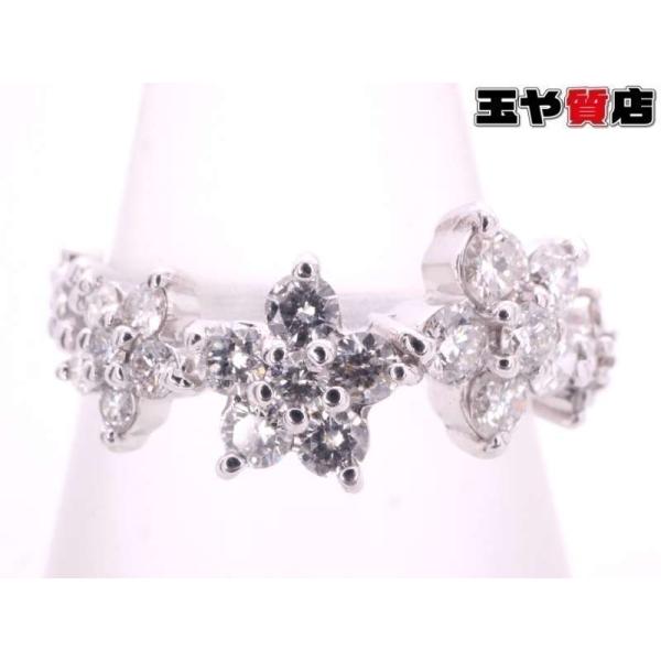 【商品説明】 　【材質】18金 WG ダイヤモンド【カラー】 ホワイトゴールド　【サイズ】10号　最大幅7ミリ　【重量】3g【状態 】新品同様【付属品】　【お問合せ番号】1624【社内管理コード】 　64338