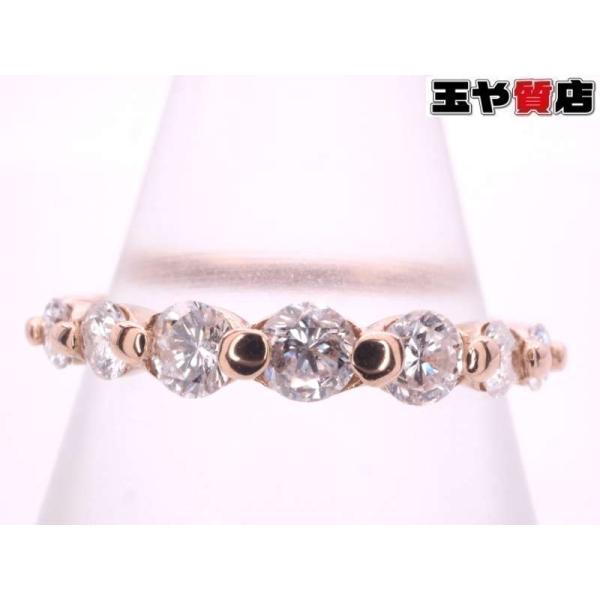 【商品説明】 　ミガキ仕上済みです。リングの裏にカスリキズがあります。【材質】18金 YG ダイヤモンド【カラー】 　【サイズ】 9号　【重量】1.7g【状態 】　中古Ａ【付属品】 　【お問合せ番号】a1829【社内管理コード】 　85465