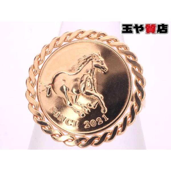 【商品説明】リングの裏にカスリキズがあります。【材質】18金 YG 【カラー】 　【サイズ】 　10号　【重量】1.3g【状態 】　中古Ａ【付属品】 　【お問合せ番号】a1969【社内管理コード】85779