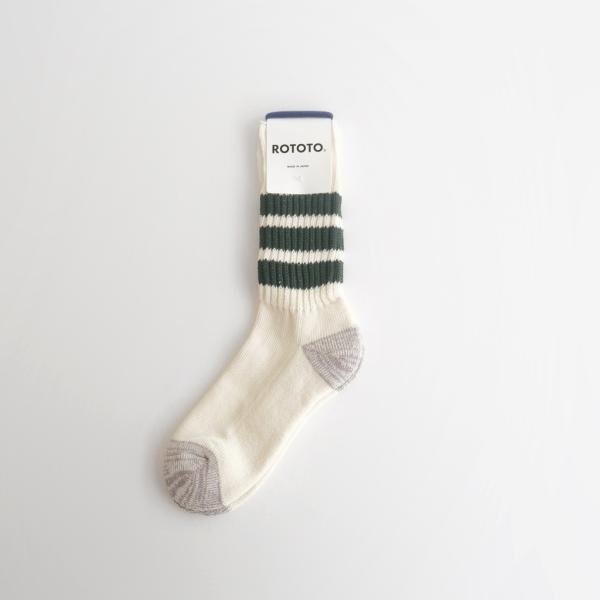 ■ブランド名：ROTOTO ロトト■商品名：COARSE RIBBED OLDSCHOOL CREW SOCKS■型番：R1255-AW25■カラー：D.GREEN■カテゴリ：ユニセックス ファッション小物当店で取り扱う商品は全て正規品です...