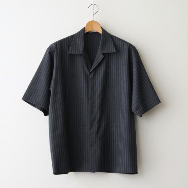 ■ブランド名：marka マーカ■商品名：FLY FRONT OPEN COLLAR S/S SHIRT■型番：M26A11SH02B■カラー：GRAY STRIPE■カテゴリ：メンズ シャツ・ブラウス当店で取り扱う商品は全て正規品です。偽...