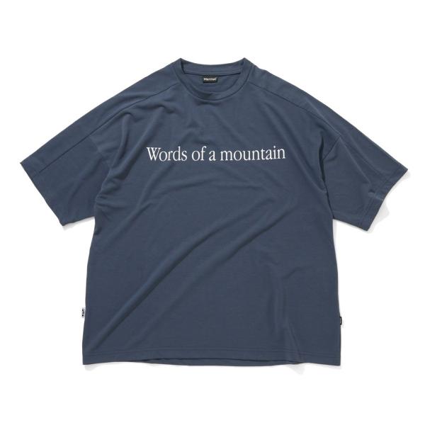 ■ブランド名：CITY COUNTRY CITY シティーカントリーシティー■商品名：MARMOT | MMWCCC EVERYWHERE T-SHIRT_WORDS OF MOUNTAIN■型番：CCC-251C005■カラー：BLUE■...