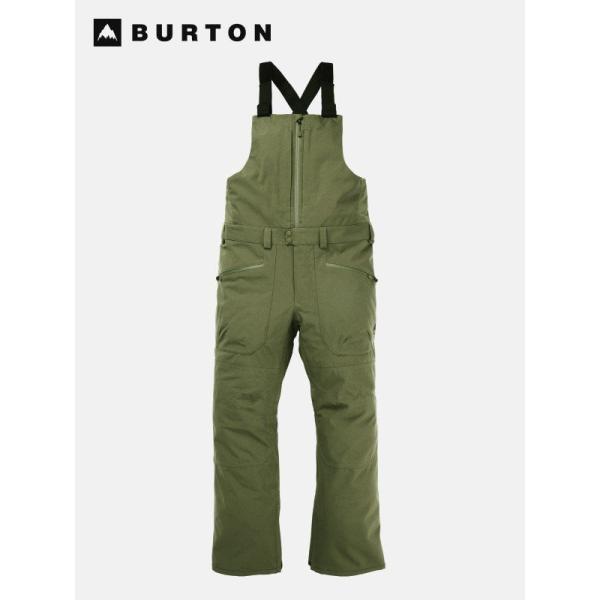 ■ブランド名：BURTON バートン■商品名：Men's Reserve Bib Pants #Forest Moss [150031] ■型番：150031■カラー：Forest MossBURTON 正規取扱店三重県四日市市に店舗 A-...