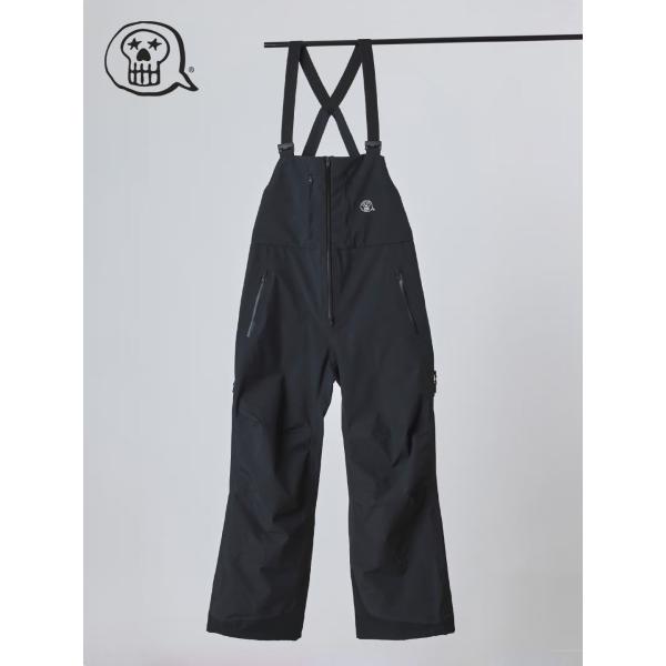 ■ブランド名：unfudge outerwear アンファッジ アウターウエア■商品名：25/26モデル GENTLE BIB PANTS WIDE FIT #BLACK■型番：■カラー：BLACKunfudge outerwear 正規取...