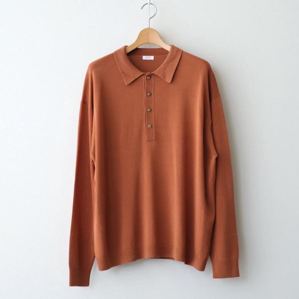 ■ブランド名：crepuscule クレプスキュール■商品名：L/S Polo■型番：2601-013■カラー：BROWN■カテゴリ：ユニセックス トップス当店で取り扱う商品は全て正規品です。偽物・並行輸入品は取り扱っておりませんのでご安心...