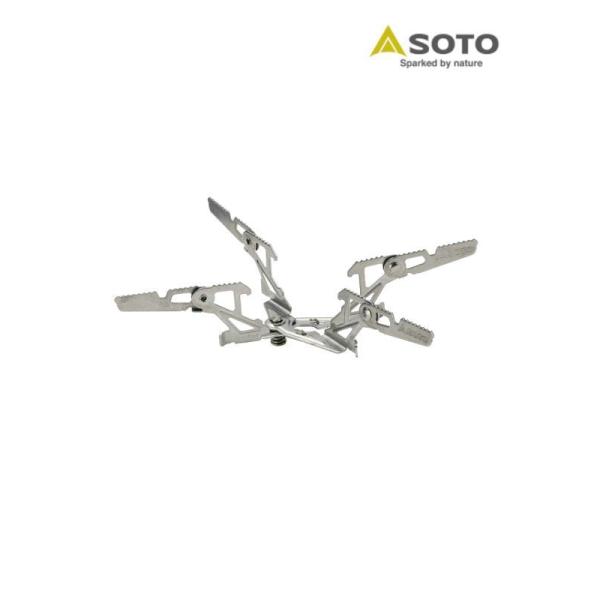 ■ブランド名：SOTO ソト■商品名：ウインドマスター専用ゴトク フォーフレックス [SOD-460 PAT.P]■型番：SOD-460 PAT.P■カラー：ONESOTO 正規取扱店三重県四日市市に店舗 moderate（モデラート）を構...