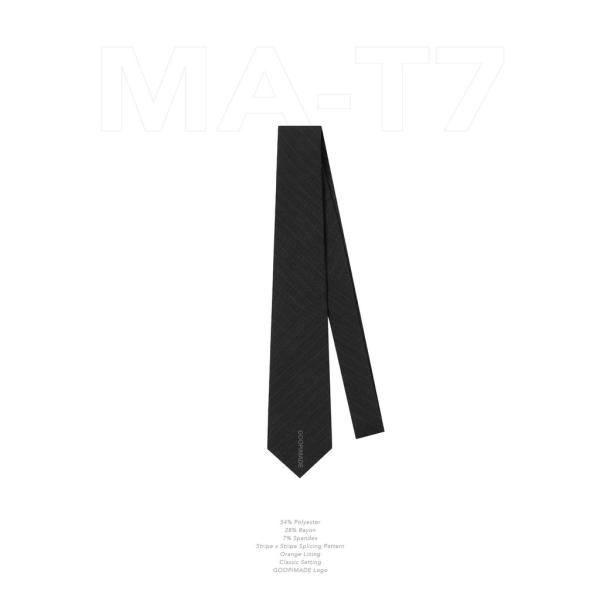 ■ブランド名：GOOPiMADE グーピーメイド■商品名：「MA-T7」 Stripe x Stripe Mixed Tie■型番：GOOPI-25SS-JUN-03■カラー：SHADOW■サイズ：ONE■カテゴリ：メンズ ファッション小物...