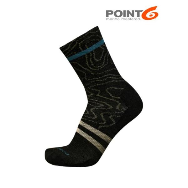 ■ブランド名：POINT6 ポイントシックス■商品名：Topo Ultra Light 3/4 Crew #Black [P66333]■型番：P66333■カラー：BlackPOINT6 正規取扱店三重県四日市市に店舗 moderate（...
