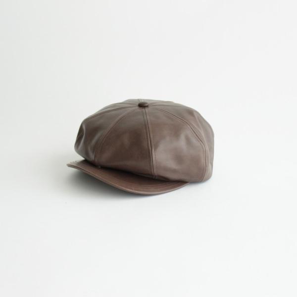 ■ブランド名：SOLARIS HATMAKERS&amp;Co. ソラリス■商品名：HORSEHIDE CASQUETTE DEEP - OLDBOY■型番：V01005■カラー：BROWN■サイズ：59■カテゴリ：メンズ 帽子当店で取り扱...