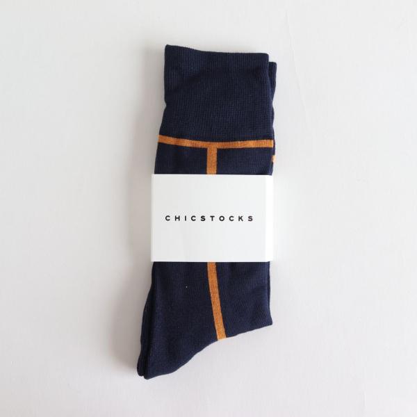 ■ブランド名：CHICSTOCKS シックストックス■商品名：LINE■型番：CH-002■カラー：NAVY/MUSTARD■カテゴリ：ユニセックス ファッション小物当店で取り扱う商品は全て正規品です。偽物・並行輸入品は取り扱っておりません...