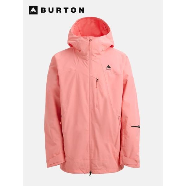 ■ブランド名：BURTON バートン■商品名：25/26モデル Men's Reserve 2L Jacket #SUNRISE CORAL [302551] ■型番：302551■カラー：SUNRISE CORALBURTON 正規取扱店...