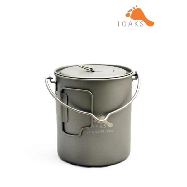 ■ブランド名：TOAKS トークス■商品名：Titanium Pot 750ml With Bail Handle [POT-750-BH]■型番：POT-750-BH■カラー：ONETOAKS 正規取扱店三重県四日市市に店舗 modera...
