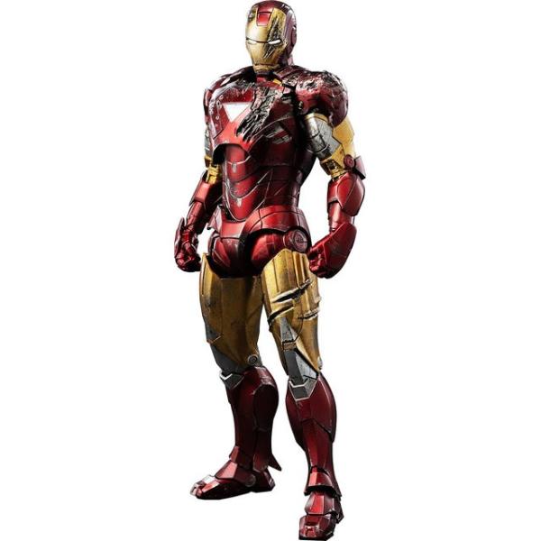 ■ブランド名：threezero■商品名：threezero DLX アイアンマン・マーク6(バトルダメージ) 1/12 可動フィギュア 「インフィニティ・サーガ」■JAN：4595055216798当店で取り扱う商品は全て正規品です。偽物...