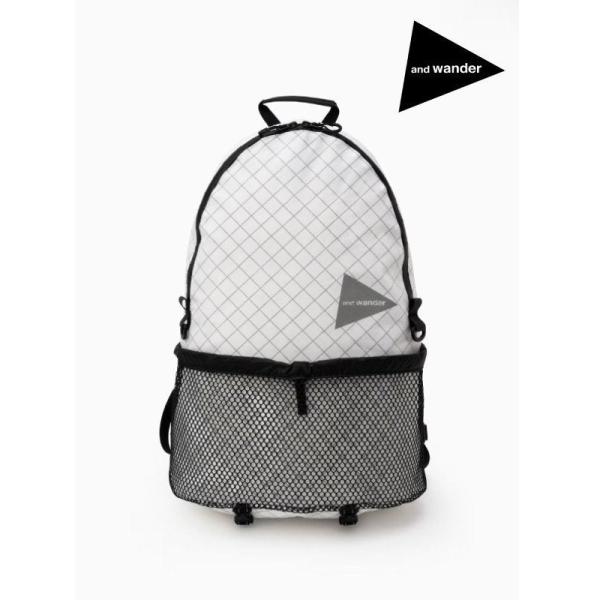 ■ブランド名：and wander アンドワンダー■商品名：ECOPAK 20L daypack #031/off white [4975192]■型番：4975192■カラー：off white/031■サイズ：Fand wander 正...
