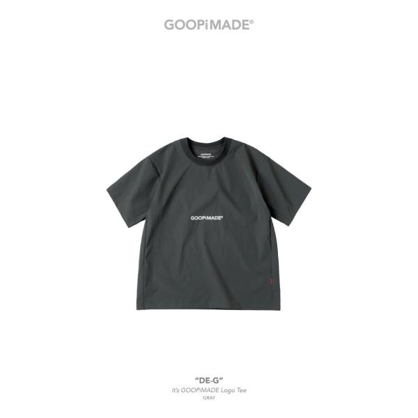 ■ブランド名：GOOPiMADE グーピーメイド■商品名：「DE-G」 It’s GOOPiMADE Logo Tee■型番：GOOPI-26SS-APR-02■カラー：Gray■カテゴリ：メンズ トップス当店で取り扱う商品は全て正規品です...