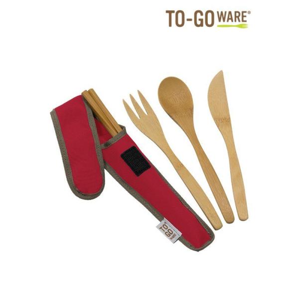 ■ブランド名：TO GO WARE トゥーゴーウェア■商品名：クラシック バンブー カトラリーセット #カイエン■型番：EA14030■カラー：カイエンTO GO WARE 正規取扱店三重県四日市市に店舗 moderate（モデラート）を構...