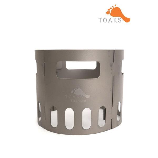 ■ブランド名：TOAKS トークス■商品名：Titanium Alcohol Stove Pot Stand [FRM-02]■型番：FRM-02TOAKS 正規取扱店三重県四日市市に店舗 moderate（モデラート）を構える正規ディーラ...