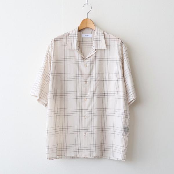 ■ブランド名：marka マーカ■商品名：OPEN COLLAR S/S SHIRT■型番：M26A18SH02B■カラー：IVORY CHECK■カテゴリ：メンズ シャツ・ブラウス当店で取り扱う商品は全て正規品です。偽物・並行輸入品は取り...