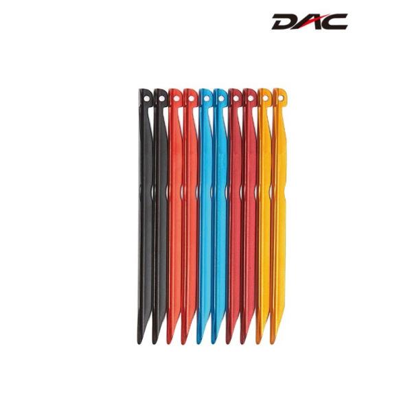 ■ブランド名：DAC ダック■商品名：J-Stake ペグ S 10本セット■カラー：ONEDAC 正規取扱店三重県四日市市に店舗 moderate（モデラート）を構える正規ディーラーです。取扱い商品は全て正規代理店を通して販売している正規...