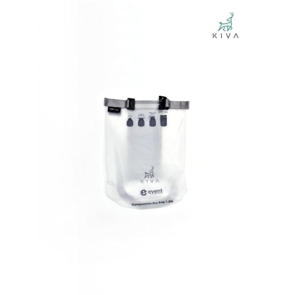 ■ブランド名：KIVA Outdoors キバ アウトドアーズ■商品名：Compression Dry Bag 1.25L #White [CDB001]■型番：CDB001■カラー：WhiteKIVA Outdoors 正規取扱店三重県四...