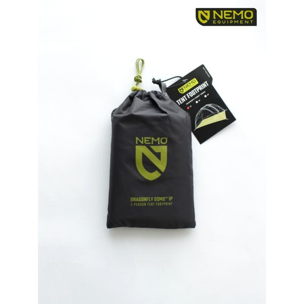■ブランド名：NEMO ニーモ■商品名：Dragonfly OSMO 1P Footprint■カラー：ONENEMO 正規取扱店三重県四日市市に店舗 moderate（モデラート）を構える正規ディーラーです。取扱い商品は全て正規代理店を通...