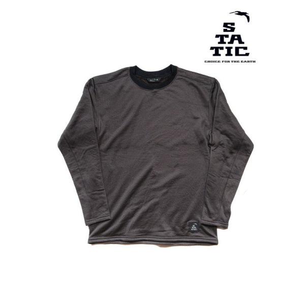 ■ブランド名：STATIC スタティック■商品名：Adrift Crew #Off Black [25501]■型番：25501■カラー：Off BlackSTATIC 正規取扱店三重県四日市市に店舗 moderate（モデラート）を構える...