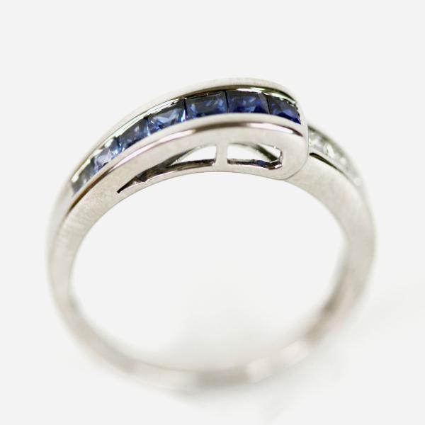 商品名 サファイア　指輪　リング宝石名 サファイア《０.７0ct》ダイヤモンド（0.15ct）素材         K18WG　18金ホワイトゴールドサイズ 12号重さ         約3.2g付属品 ソーティング、ジュエリー専用のケース...