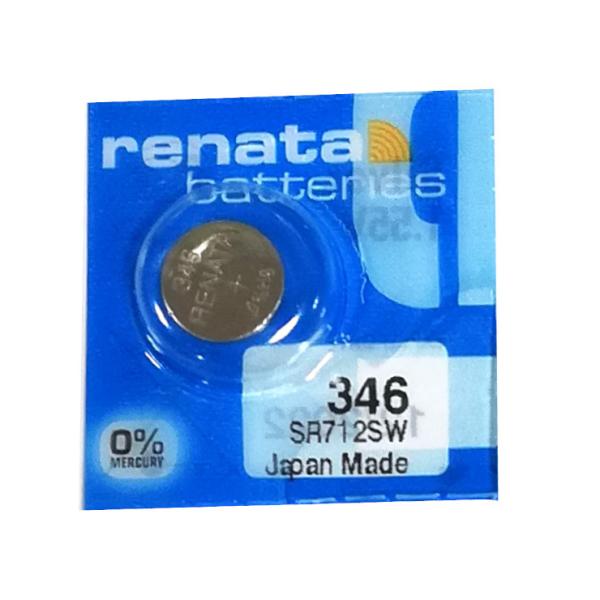 ■発送は、クリックポスト・クロネコDM便・ネコポスのどれかで発送予定です。メーカー：レナータ （renata）商品名：SR712SW 346数量：1個（バラ）レナタ