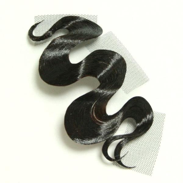 前髪用　オーナメントフィンガーウェーブ額の生え際に添ってつけてください。【サイズ】縦：19ｃｍ横：7ｃｍ頭に添うように丸みをつけています。繰り返し使える耐久性もあります。自分で作るには難しい前髪の流れも、これで美しいラインをキープできます！...