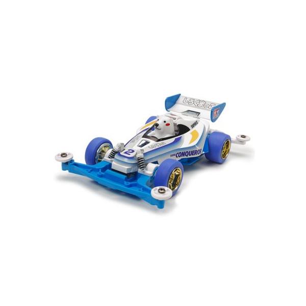 シャフトドライブ四輪駆動を採用した高性能レーサーのプラスチックモデル組み立てキットです。ミニ四駆・しろくまっこは、運転席にしろくまのドライバーが乗ったかわいいミニ四駆。しろくまドライバーは組み立て・塗装済みで、2種類のほっぺシールを用意。ボ...