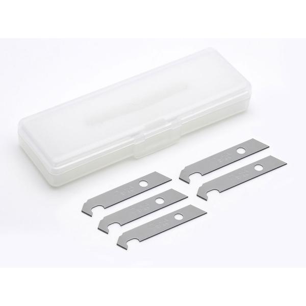 モデラーズナイフPRO用の替刃です。プラカット刃は手前に引くことでスジ彫りができ、プラバンなどは板厚の半分ほどまでスジ彫りを入れてきれいに折り取ることも可能。PカッターIIよりも刃先が薄いので、より正確な加工が楽しめます。【基本スペック】合...