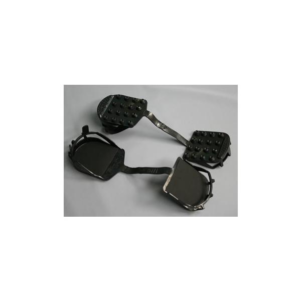 ハードブーツのソールプロテクター。ブーツ底の摩耗や砂利のよごれによるブーツとビンディングの故障を防ぎます。ソールを保護するとともに、歩行時の滑り止めに効果があり、快適な歩行を提供します。ポケットにすっきりと収まる便利なポケットサイズ。●カラ...