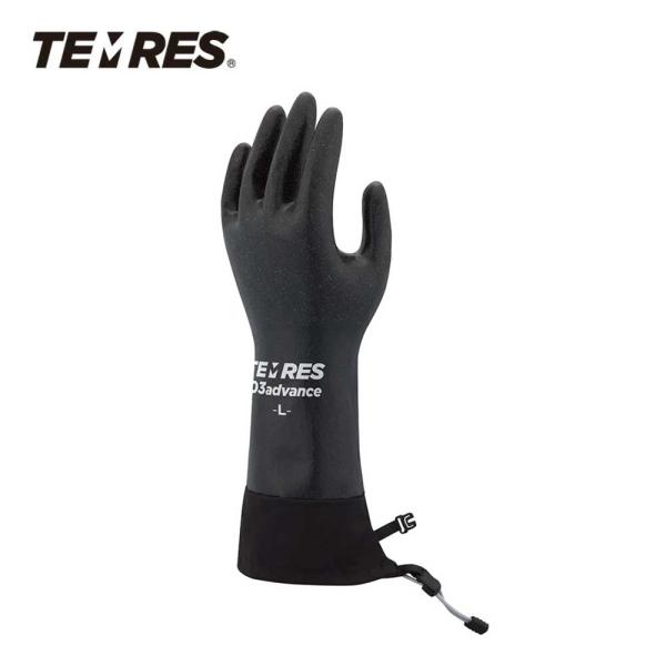 TEMRES テムレス スキーグローブ■TEMRES 03 advance テムレス 03 アドバンス<B>カラー</B>■ブラック<B>サイズ</B>S、M、L、LL、3L、4L素材ポリウレ...