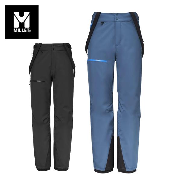 ミレー MILLET キーウェア パンツ>■MIV10603JBREVENT PEAK PT J Mブレベントピーク パンツ ジェイ メンズ耐水圧：20,000mm透湿性：20,000g/m2/24h DWR PFC FREE素材・D...