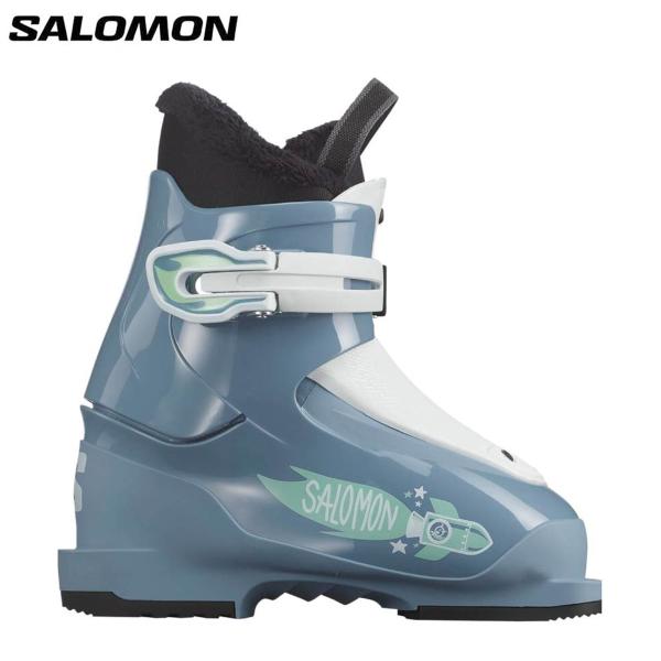 SALOMON サロモン スキーブーツ■T1ティーワンFLEX：10 JRLAST(mm)：KIDCOLOR・CopenBlue,White,SpearmintSIZE(cm)・15 to 18WEIGHT(g)・580(1/2pair)(...