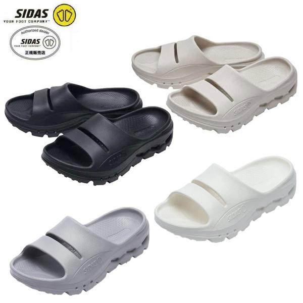 SIDAS シダス シューズ サンダル■リカバリーサンダル（ReCoLa）COLOR・Slide Black/2025001・Slide Greige/2025002・Slide Grey/2026004・Slide White/20260...