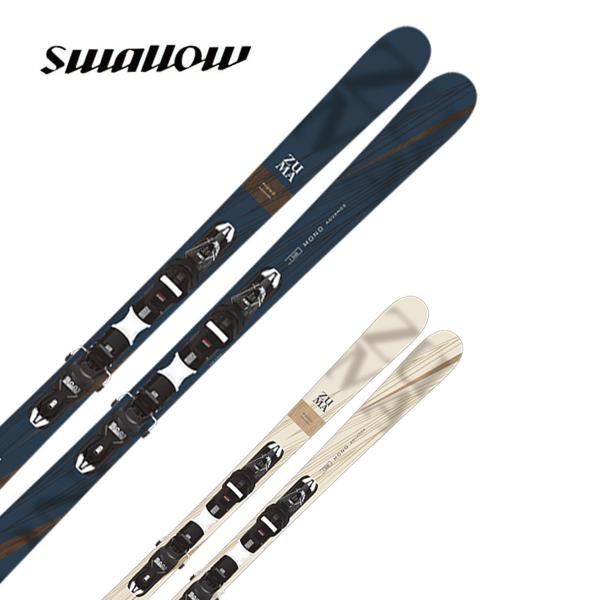 SWALLOW スワロー スキー板■MONO ADVANCE　モノ アドバン■148cm R：( 16.0m)サイドカット：( 108/79/101 mm)■158cm R：( 17.0m)サイドカット：( 111/80/104 mm)■1...