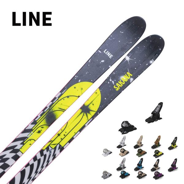 LINE ライン スキー板■SAKANA  サカナ■166cm R：(- m)サイドカット：(150/105/138 mm)■174cm R：(15.0 m)サイドカット：(150/105/138 mm)■181cm R：(- m)サイドカ...