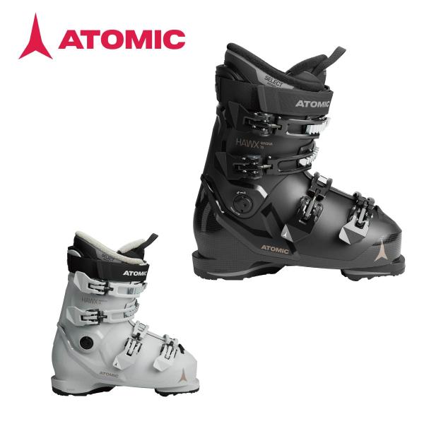ATOMIC アトミック スキーブーツ■Hawx Magna 75W/AE5032900ホークス マグナ 75Wラスト（幅）：102mm Wide LastCOLOR：品番・Black/Gold：AE5032900・Ice/Black ：A...