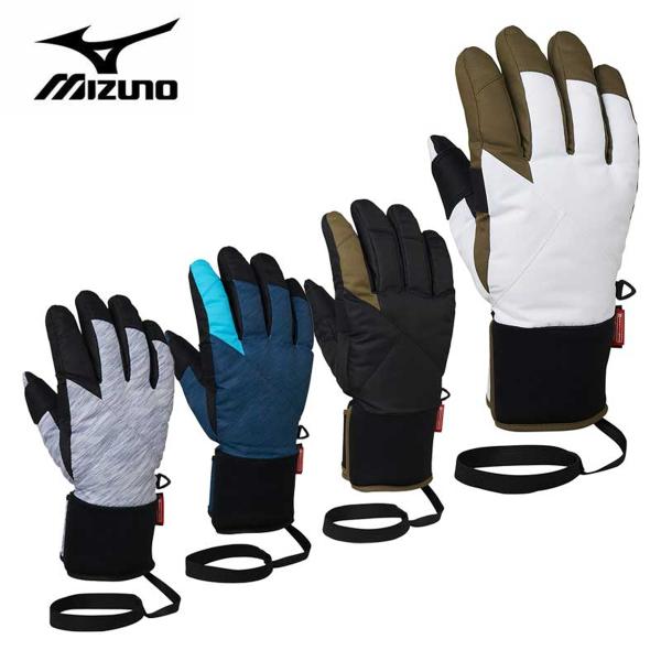 MIZUNOミズノスキーグローブ■Z2JYB507FABRIC5FINGERGLOVESファブリック5フィンガーグローブカラー■C/#01Whne■C/#05Gray×Black■C/#08Charcoal×Black■C/#93Khaki...